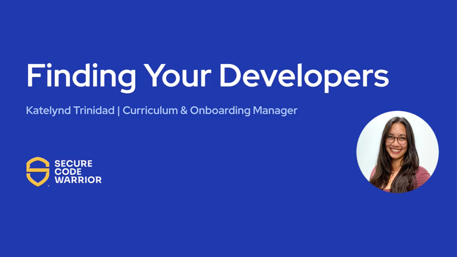 Secure Code Warrior | Secure Code Learning for Developers